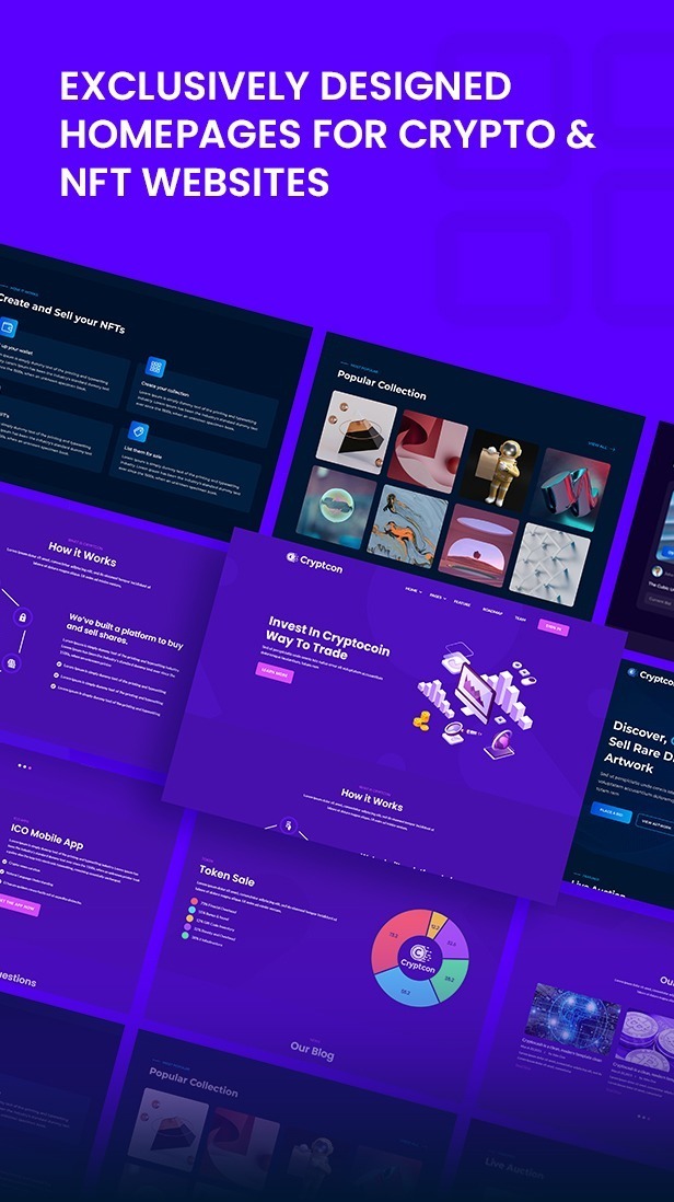 Cryptcon - ICO & Crypto HTML Template - Templates Coder