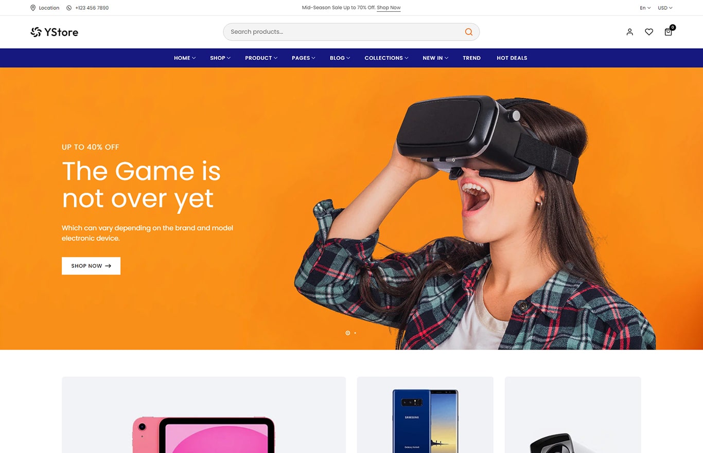 Electronics Shopify Theme | Fast & Mobile-Ready Design